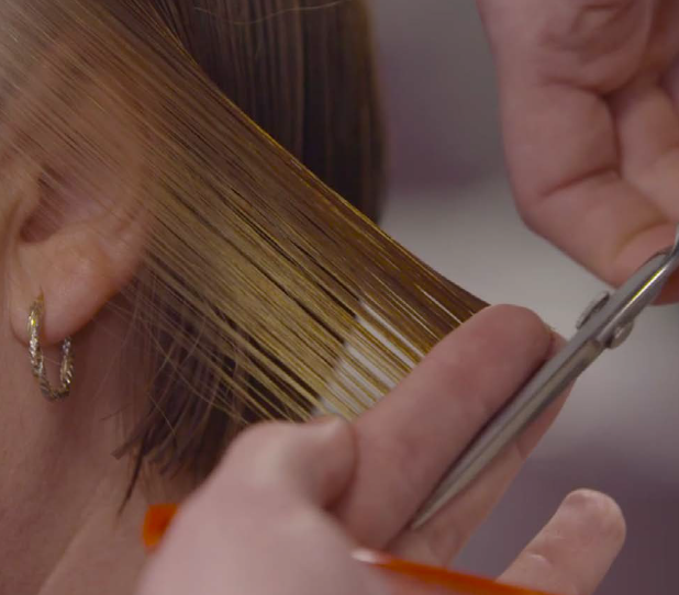 Cutting Hair – Short graduation – Easyfoil