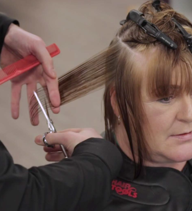 Cutting Hair – Short graduation – Easyfoil